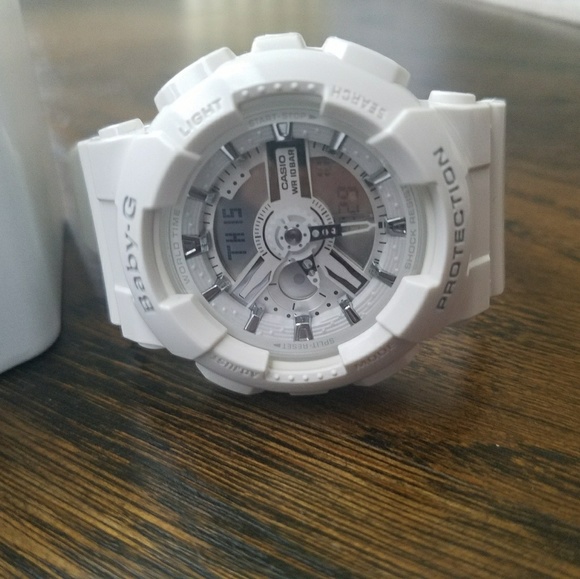 G-Shock | Accessories | Babyg Protection Gshock Womens White Watch ...